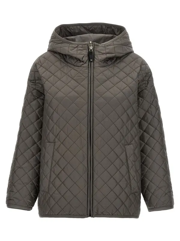 Max Mara Leo' Reversible Jacket - Gray