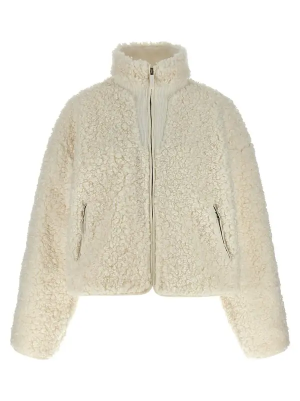 ENTIRE STUDIOS Ef' Teddy-effect Jacket