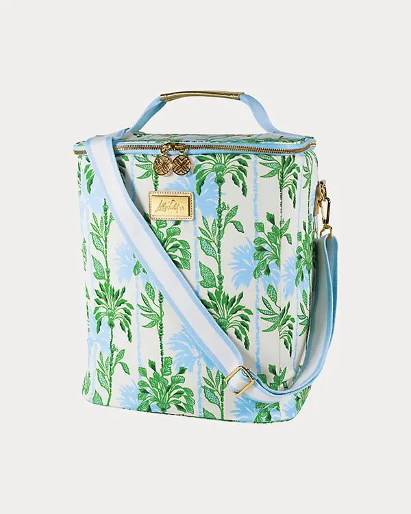 Lilly Pulitzer Printed Wine Carrier