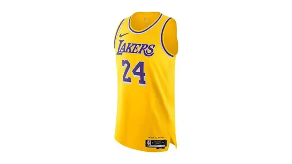 Nike La Lakers Kobe Bryant #24 Leave A Legacy Jersey - Yellow