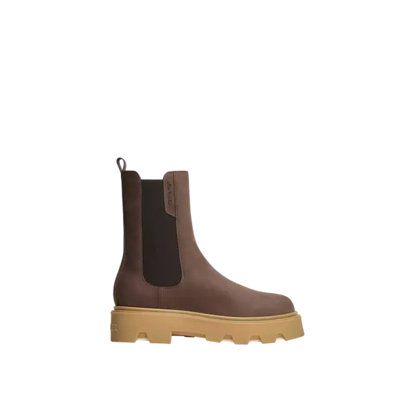 Moncler Aurea Nubuck Chelsea Boots
