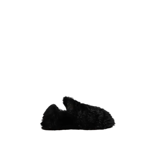 Moncler Snug Shearling Flats - Black
