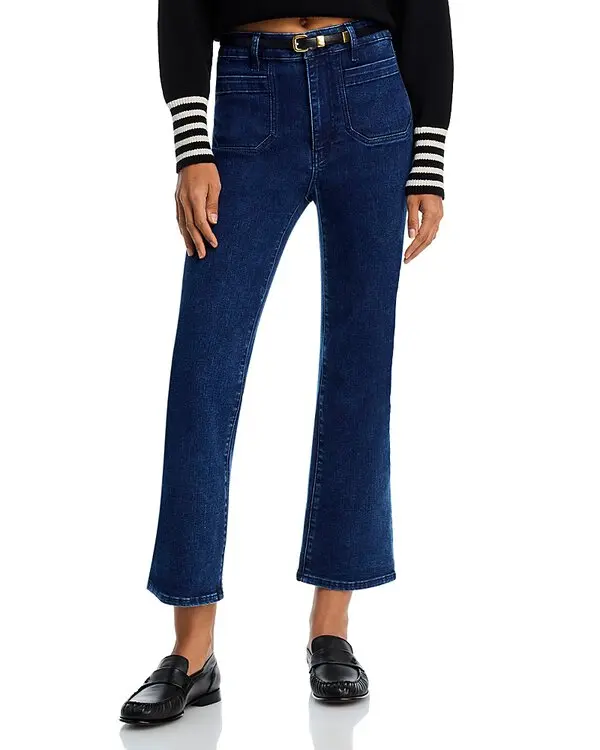 FRAME The Reboot High-rise Cropped Jeans