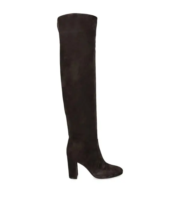 GIANVITO ROSSI Suede Over-the-knee Boots
