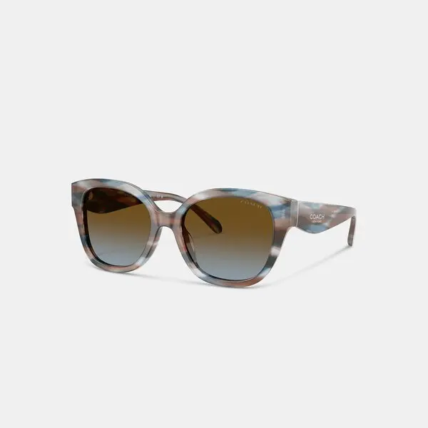 Coach Square Sunglasses - Blue Gradient