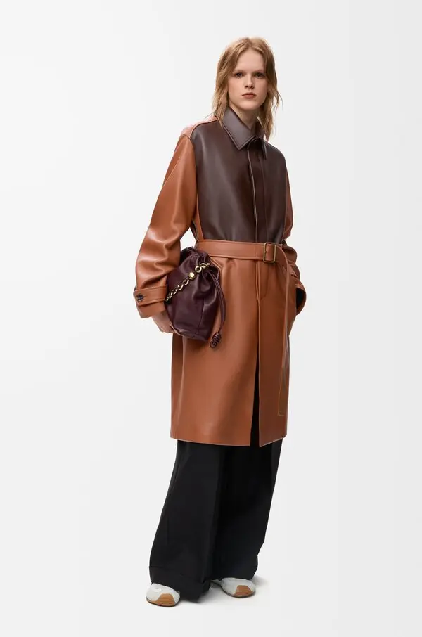 Loewe Coat In Nappa Lambskin