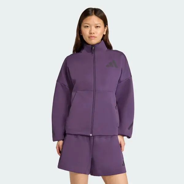 Adidas Z.n.e. Track Top - Aurora Plum
