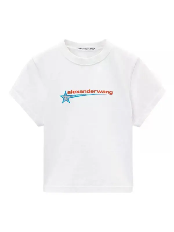 Alexander Wang Shrunken T-shirt - White