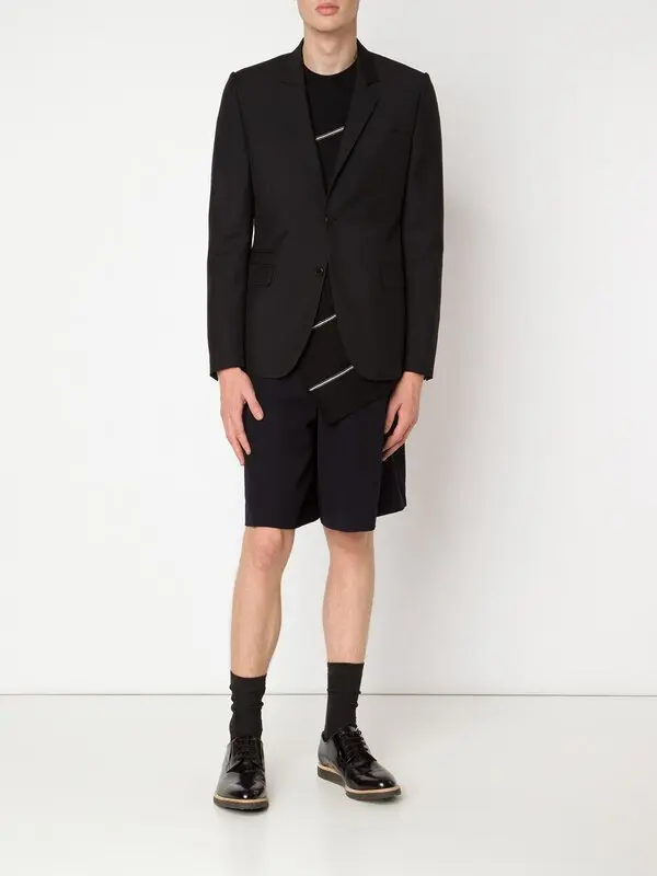 Comme Des Garçons Asymmetric Exposed Seam Sweater