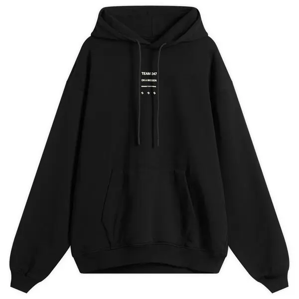 REPRESENT 247 Uprising Hoodie - Black