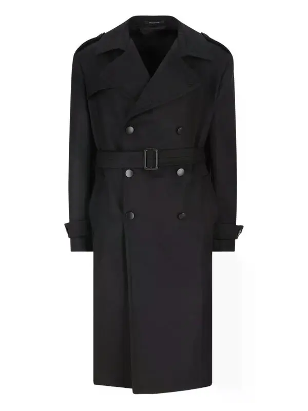 Tagliatore Double-breasted Virgin Wool Coat