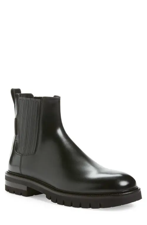 FERRAGAMO Lug Sole Chelsea Boot - Nero