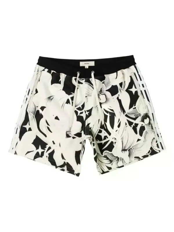 BLDG4 Floral-print Shorts