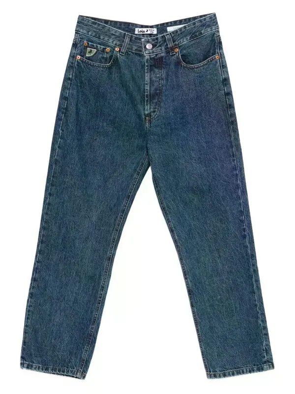 LOIS Logo-patch Jeans