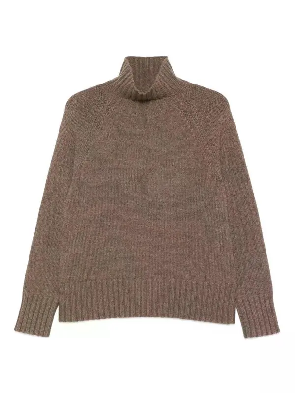 Max Mara Funnel-neck Raglan-sleeve Sweater