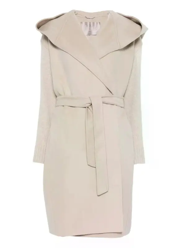 Herno Hooded Belted Coat