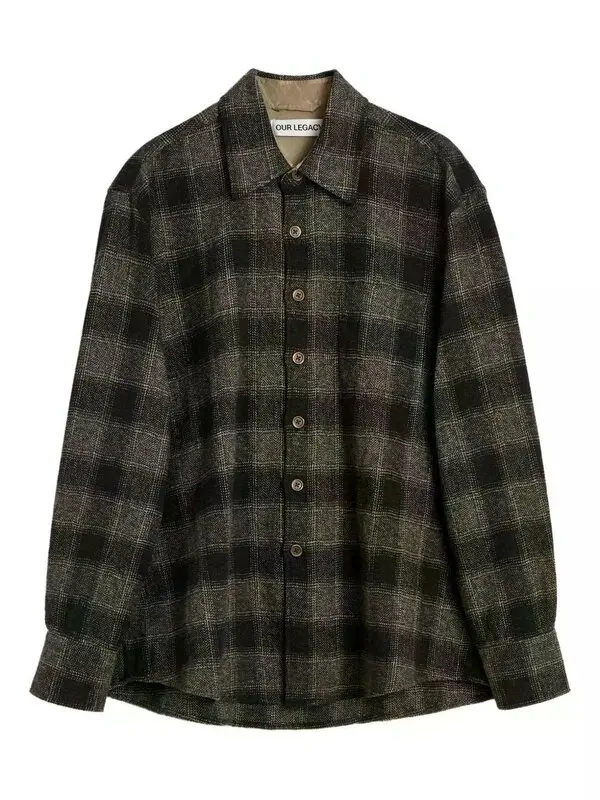 Our Legacy Checked Cotton Shirt
