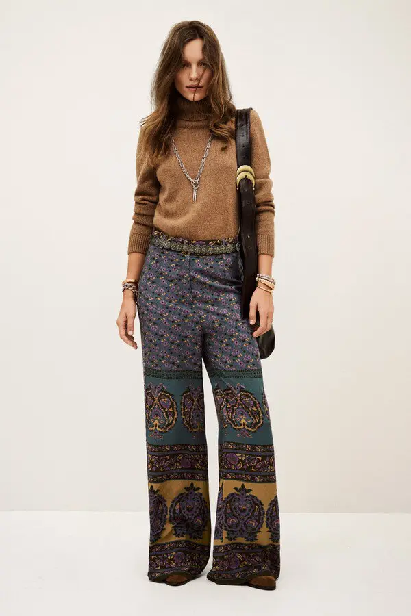 Ba&sh Brany Wide-leg Pants - Brown