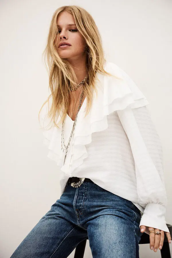 Ba&sh Sunya Long-sleeve Shirt