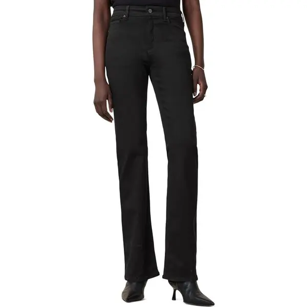 All Saints Haldan Slim Bootcut Jeans - Perfect Black