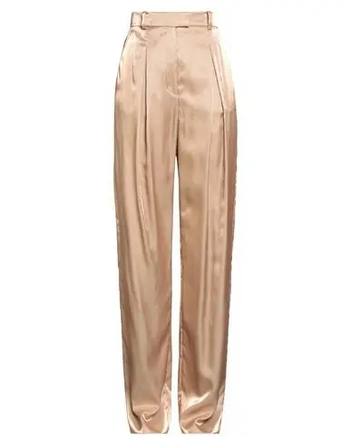Agnona Wide-leg Viscose-blend Pants - Beige