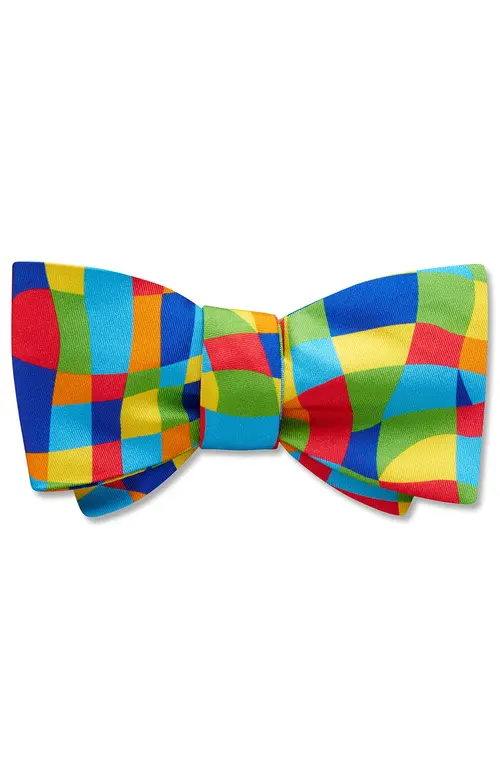 BEAU TIES OF VERMONT Abstract Print Bow Tie - Freestyle