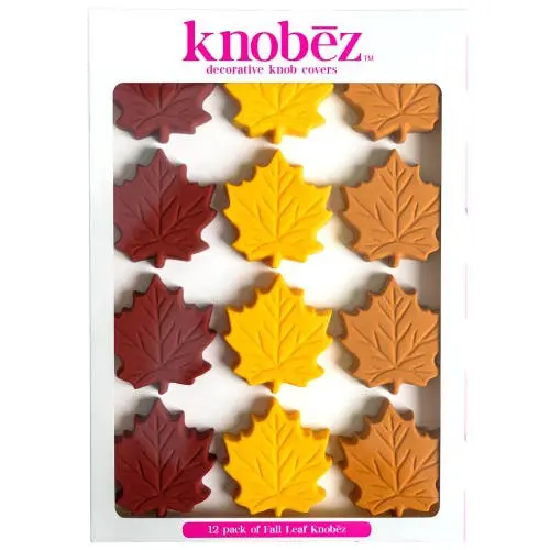 KNOBĒZ Decorative Knob Cover, Fall Leaf