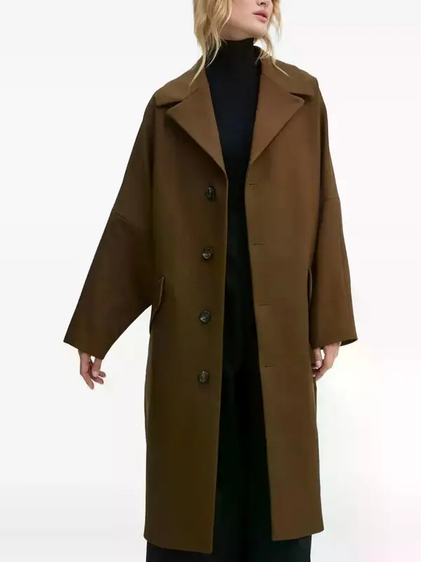 MAISON MARGIELA Button-fastening Wide-sleeve Coat