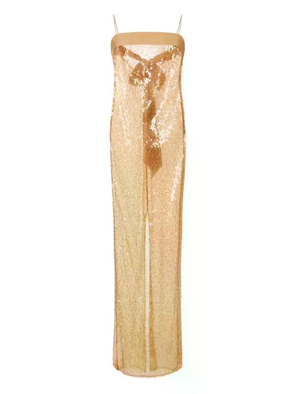 Elisabetta Franchi Sequin-embellished Maxi Dress