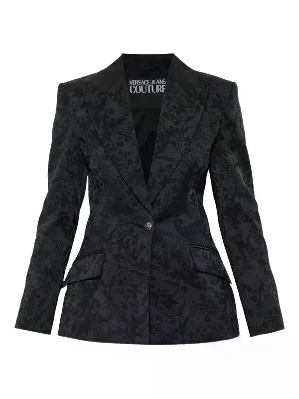 Versace Barocco Pattern Blazer