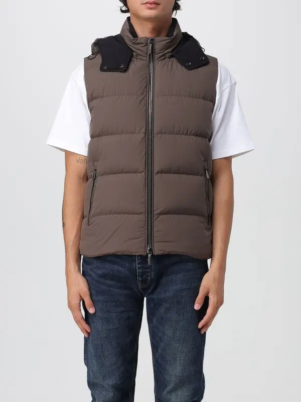 MOORER Suit Vest - Mink