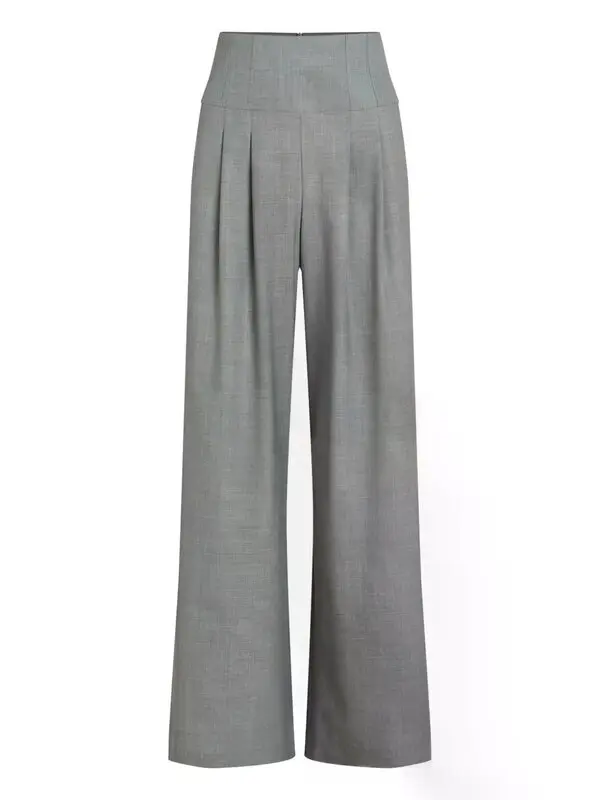 Karl Lagerfeld Tailored Wide-leg Trousers