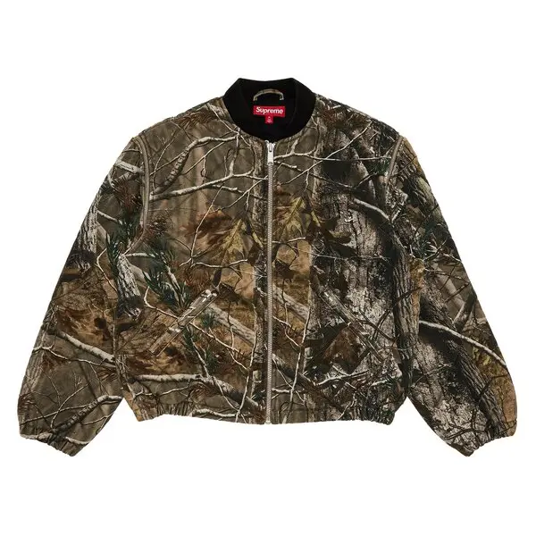 Supreme Zip-off Sleeve Quilted Bomber Jacket