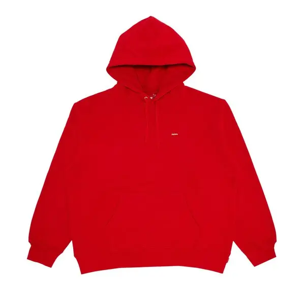 Supreme Small Box Hooded Sweatshirt - Red