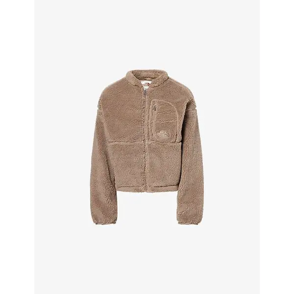 The North Face Pile Logo-embroidered Fleece Jacket