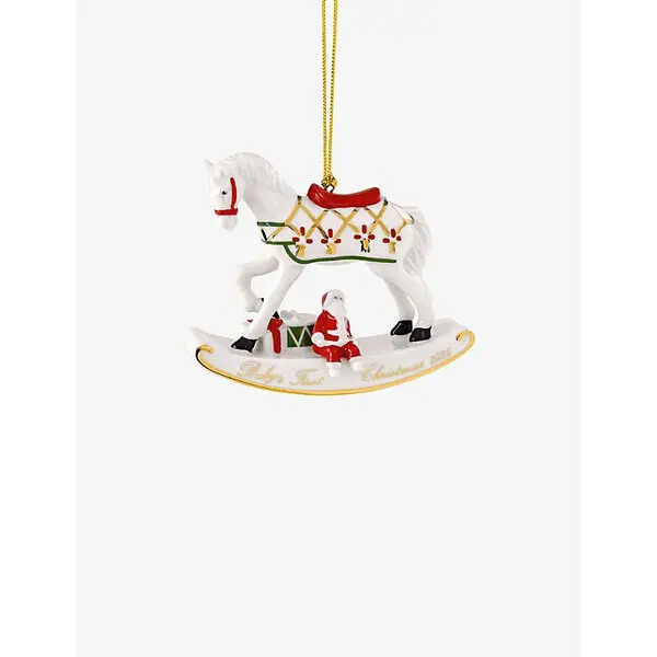 VILLEROY & BOCH Classics Christmas 2025 Rocking Horse Hanging Decoration - One-color