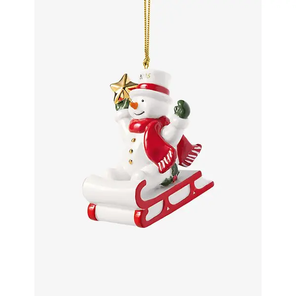 VILLEROY & BOCH Classics Christmas 2025 Snowman Hanging Decoration - One-color
