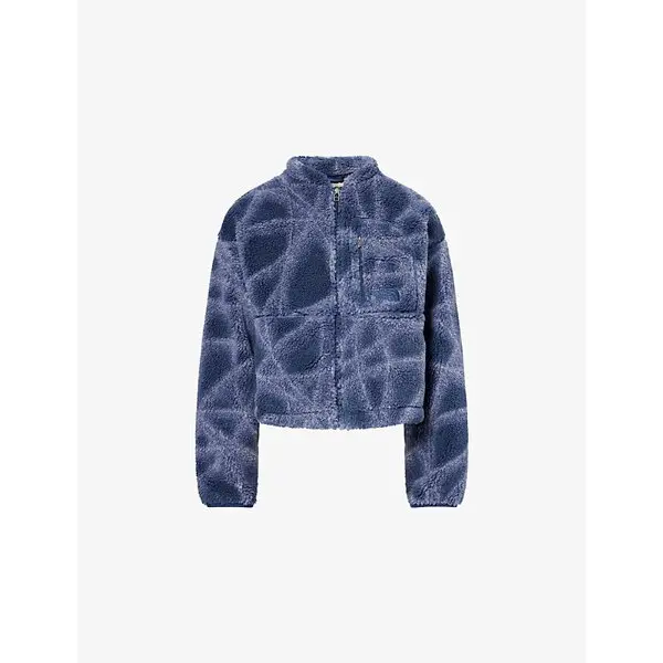 The North Face Logo-embroidered Fleece Jacket