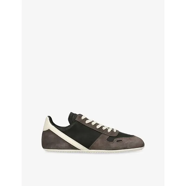 Rick Owens Minimal Leather Trainers - Grey/other