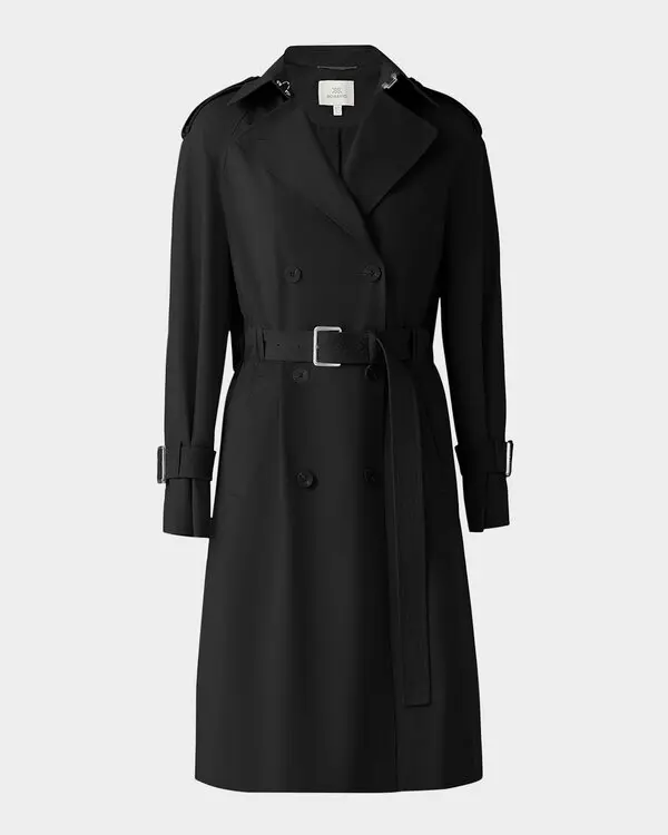 Soia & Kyo Double-breasted Trench Coat