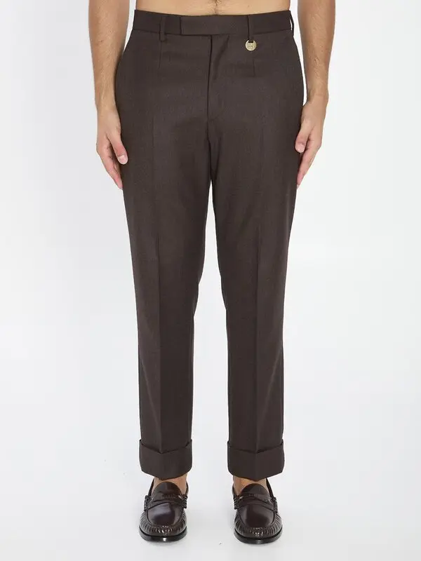 Burberry Tailored Wool Trousers