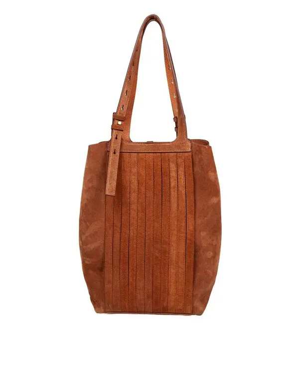 Golden Goose Suede Shopping Bag