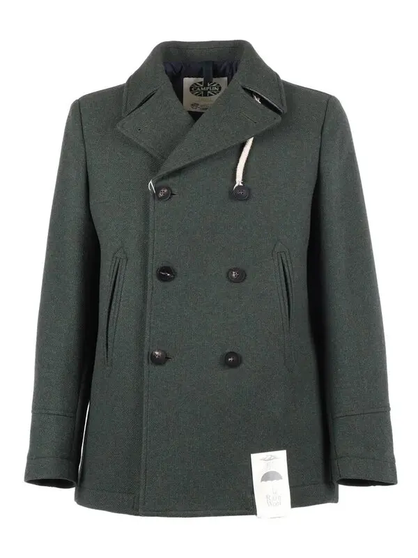 CAMPLIN Island S Pea Coat - Green