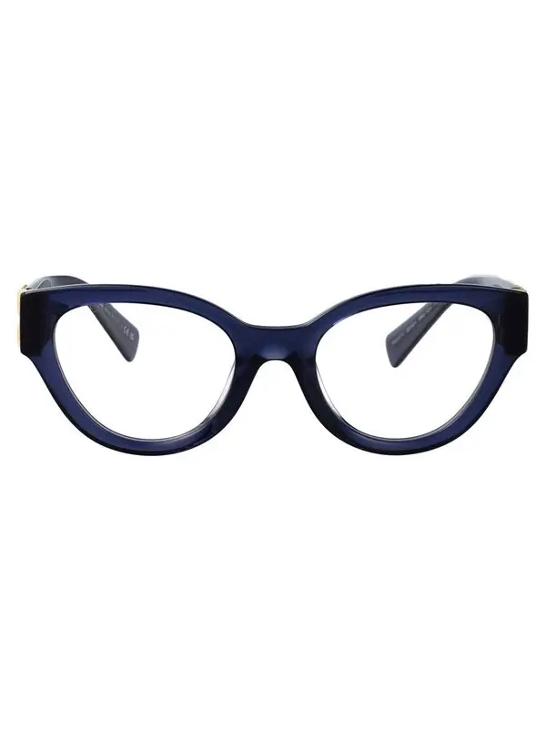 Miu Miu Optical Frames 0mu 01vv - Blu Trasparente