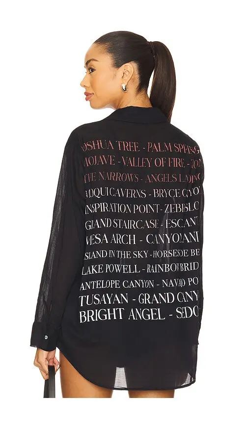 Sundry Oversized Destinations Shirt