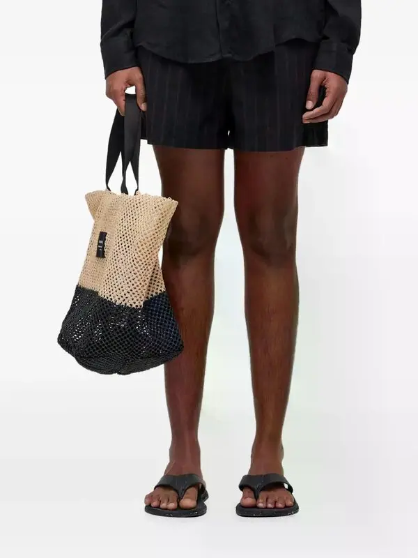 OSKLEN Pinstripe Drawstring Shorts