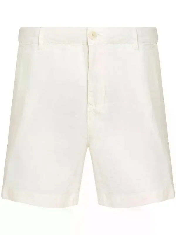 OSKLEN Linen Bermuda Shorts - Neutrals