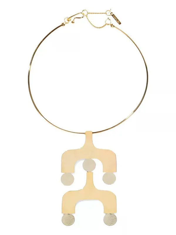 OSKLEN Dual-tone Collar Necklace