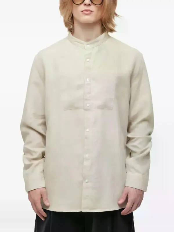 OSKLEN Embroidered Panel Shirt