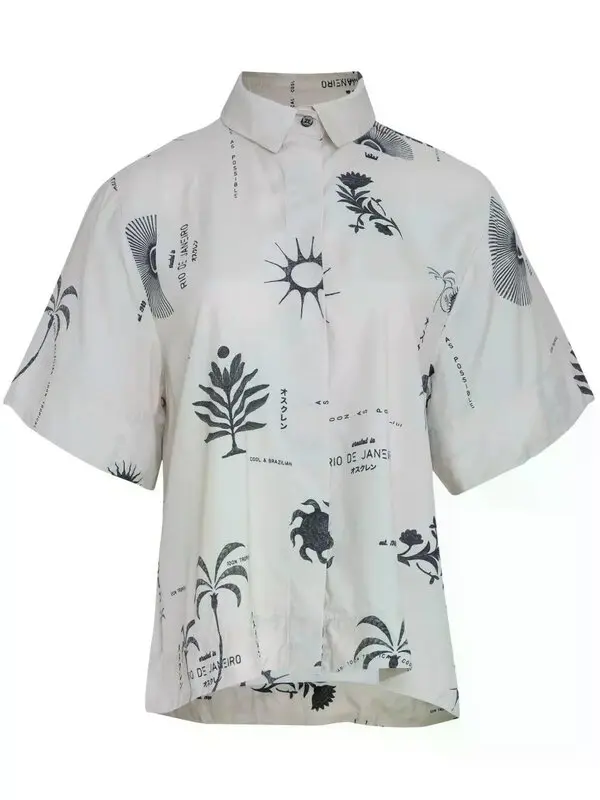 OSKLEN Graphic Print Shirt